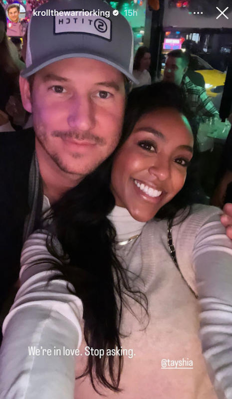 Bravo's Austen Kroll is 'In Love' With Tayshia Adams | Celebuzz
